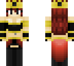 Queen of the piglin | Minecraft Skin
