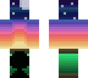 Tree of Life Sunset | Minecraft Skin