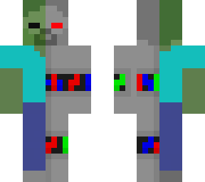 AI Terminator Bot | Minecraft Skin