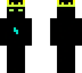 black with crown | Minecraft Skins