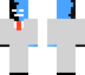 blue enderman | Minecraft Skins