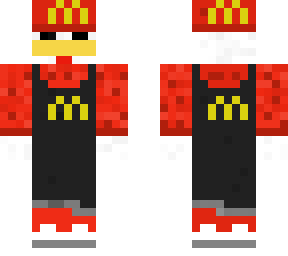 Chicken at Macdonalds | Minecraft Skin