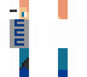 Ghost clickety-clack Enderman | Minecraft Skin