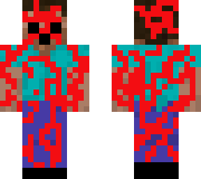 Giant Blood Steve | Minecraft Skin