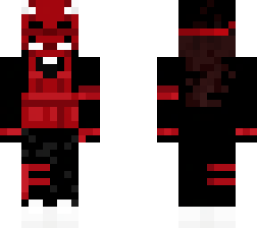 Red oni edit | Minecraft Skin