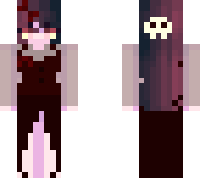 Skull and bows | Minecraft Skin