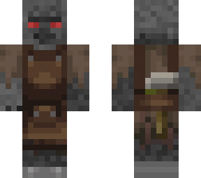 smithing robot villager | Minecraft Skin