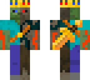zombie king | Minecraft Skins