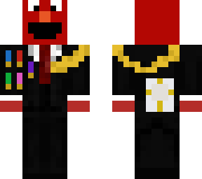 Dictator elmo | Minecraft Skin
