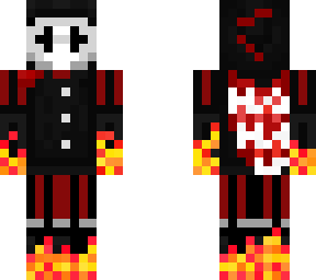 Fire Clownpierce | Minecraft Skin