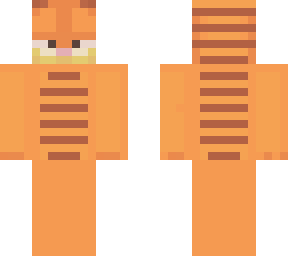 normal garfield | Minecraft Skin