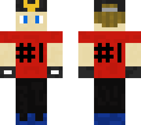 Number One Gamer | Minecraft Skin