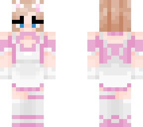 pink maid | Minecraft Skins