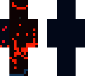 red and black | Minecraft Skins