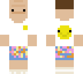 Updated grandpa drip | Minecraft Skin