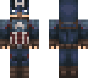 Villager Captain America | Minecraft Skin