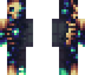 - Sculk Infected Gamer - | Minecraft Skin