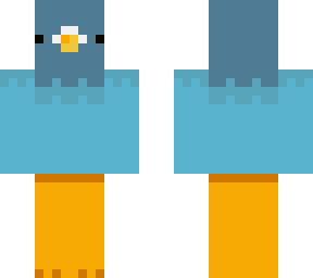 Simplified Pigeon | Minecraft Skin