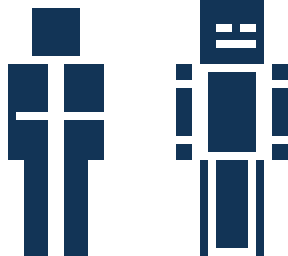 Blue Void | Minecraft Skin