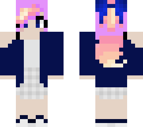 Casual Preppy Girl | Minecraft Skin