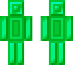 Emerald Skin 2 | Minecraft Skin