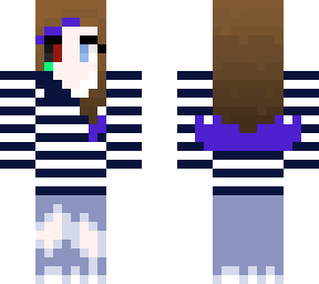glitch girl | Minecraft Skins