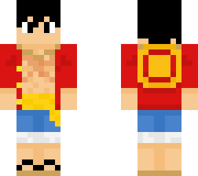 Post Timeskip Luffy | Minecraft Skin