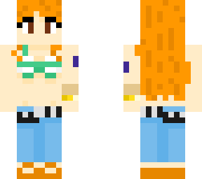 Post Timeskip Nami | Minecraft Skin