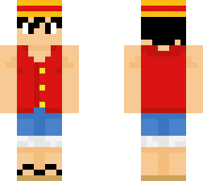 luffy pre ts | Minecraft Skins