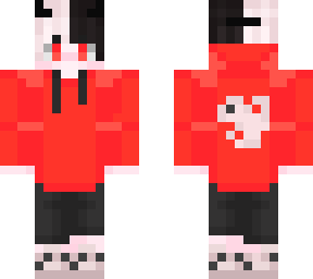 Red Cool boy | Minecraft Skin