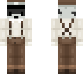 Retired Racoon | Minecraft Skin
