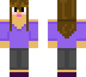 simple girl character | Minecraft Skin