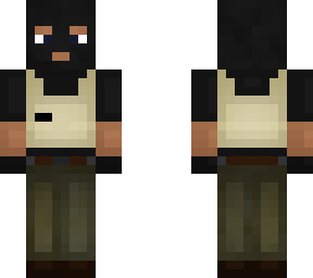Ski Mask Bandit | Minecraft Skin