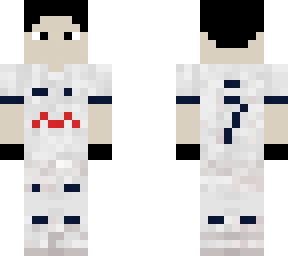 Son Heung Min Tottenham Home Kit | Minecraft Skin
