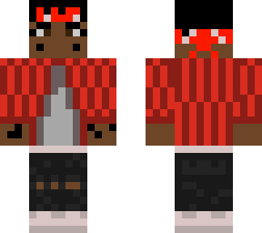Blood gangster | Minecraft Skin