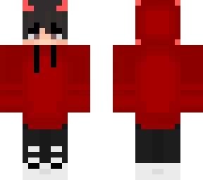 Cool Red Devil Boy | Minecraft Skin