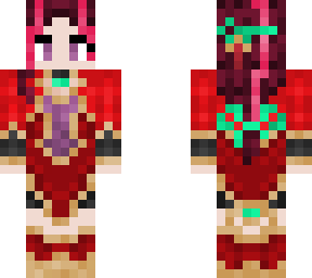 Firecracker Diana | Minecraft Skin