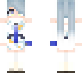 Hatsune Miku(Flying) | Minecraft Skin