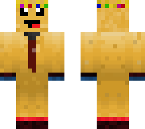 POTATO CROWN PIXEL | Minecraft Skin