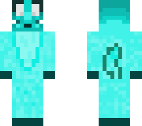 Teal fox | Minecraft Skin