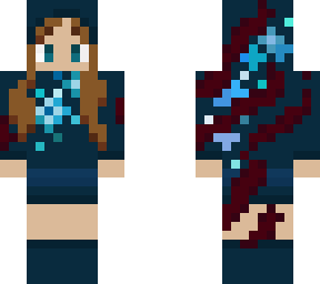 warden girl | Minecraft Skins
