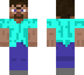 #2 neon steve angry | Minecraft Skin