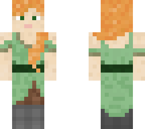 Alex dinner outfit | Minecraft Skin