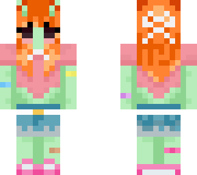 Alien girl!!! | Minecraft Skin