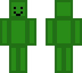 Basic Dark Green Noob | Minecraft Skin
