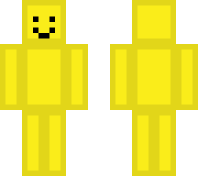 Basic Dark Yellow Noob | Minecraft Skin