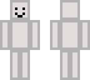 Basic Light Gray Noob | Minecraft Skin