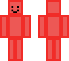 Basic Light Red Noob | Minecraft Skin
