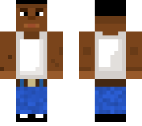Carl Johnson CJ GTA San Andreas | Minecraft Skin