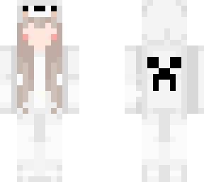 cute creeper irl skin | Minecraft Skin